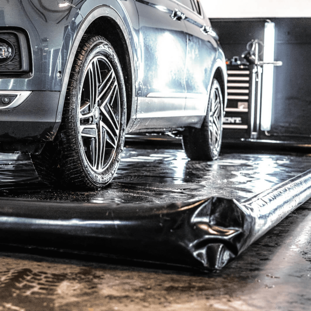 Car wash mat 8 x 4,0 m + overrun lanes - Exflo